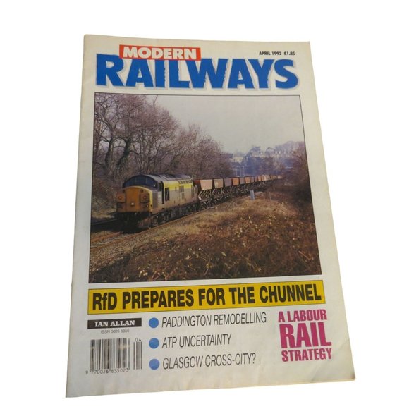Modern Railways Magazine | Other | Modern Railways Magazine April 992 ...